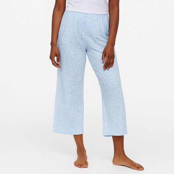 kate spade | Pants & Jumpsuits | Kate Spade Blue And White Floral Pull ...
